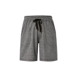 Tchibo - Kurze Relaxhose - Herren - Gr. M - schwarz/gestreift