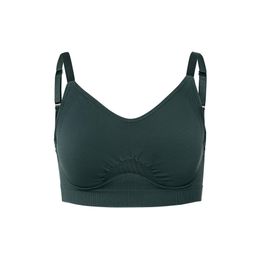 Tchibo - Seamless-Sport-BH - Damen - Gr. S - dunkelgr&uuml;n