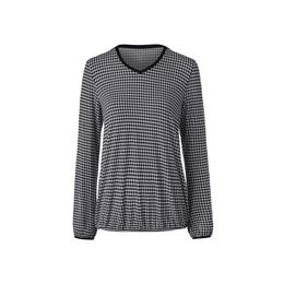Tchibo - Bedrucktes Blusenshirt - Damen - Gr. M - schwarz/print