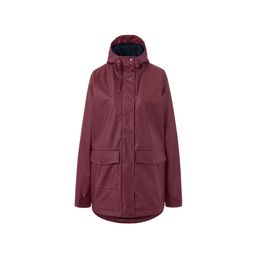 Tchibo - Teddy-Regenmantel - Damen - Gr. 48 - weinrot