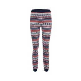 Tchibo - Strickleggings im Norweger-Dessin - Damen - Gr. S - dunkelblau