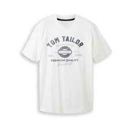 Tom Tailor T-Shirt mit Logo - Herren - Gr. XL