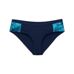 Tchibo - Sport-Bikinislip - Damen - Gr. 40 - dunkelblau/print
