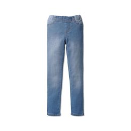 Tchibo - Stretch-Denim - M&auml;dchen - Gr. 134/140 - dunkelblau