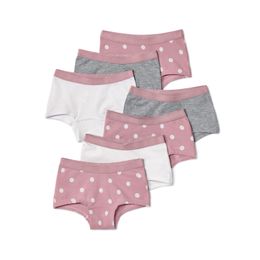 Tchibo - 7 M&auml;dchen-Pantys - M&auml;dchen - Gr. 122/128 - wei&szlig;