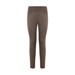 Tchibo - Leggings in Veloursoptik - Damen - Gr. M - taupe