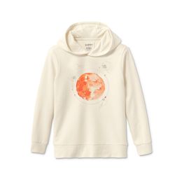 Tchibo - Sweatshirt - Gr. 122/128 - wei&szlig;/print
