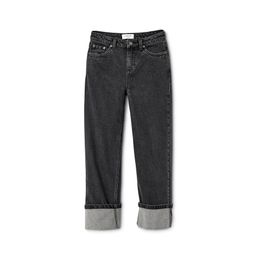 Tchibo - Bootcut-Jeans - M&auml;dchen - Gr. 158/164 - dunkelgrau