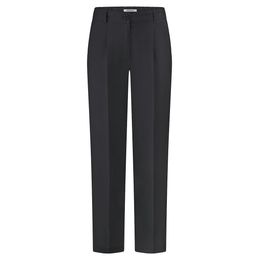 Peter Hahn - Kn&ouml;chellange Hose, schwarz, Gr. 40 / M - Leinen