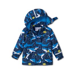 Tchibo - Thermo-Regenjacke - Baby - Gr. 74/80 - dunkelblau