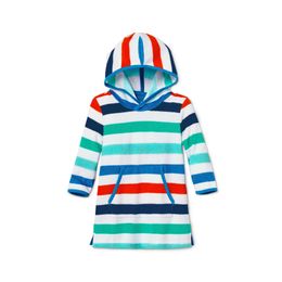 Tchibo - Frottier-Kapuzenpullover - Kinder - Gr. 158/164 - mehrfarbig/gestreift