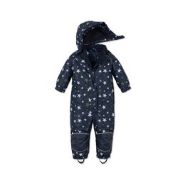 Tchibo - Schneeanzug - Baby - Gr. 74/80 - dunkelblau/print