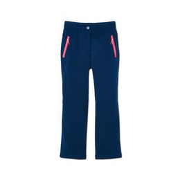 Tchibo - Softshellhose - M&auml;dchen - Gr. 122/128 - dunkelblau