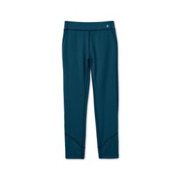 Tchibo - Kinder-Sporttight mit recyceltem Polyester - M&auml;dchen - Gr. 170/176 - dunkelblau