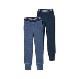 Tchibo - 2 Paar lange Unterhosen - Kinder - Gr. 86/92 - dunkelblau