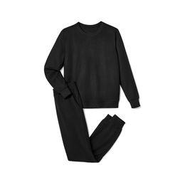 Tchibo - Loungewear-Anzug - Damen - Gr. L - schwarz