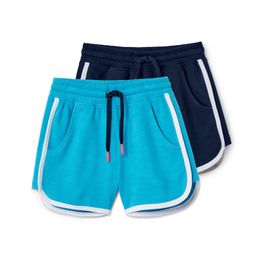 Tchibo - 2 Shorts - M&auml;dchen - Gr. 170/176 - dunkelblau
