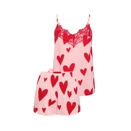 Tchibo - Shorty-Pyjama - Damen - Gr. 42 - rot