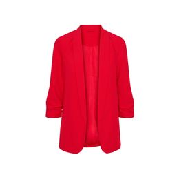 Tchibo - Blazer mit gerafften &Auml;rmeln - Damen - Gr. 44 - rot