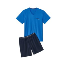Tchibo - Shorty-Pyjama - Herren - Gr. M - dunkelblau