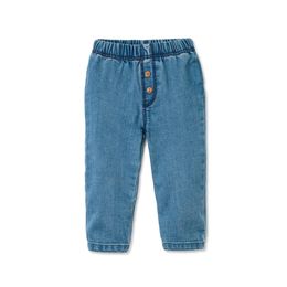 Tchibo - Schlupfhose in Jeansoptik - Baby - Gr. 50/56 - dunkelblau