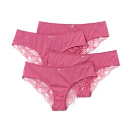 Tchibo - 4 Brazilslips - Damen - Gr. XL - ros&eacute;