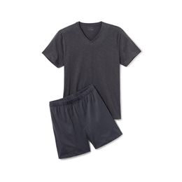 Tchibo - Shorty-Pyjama - Herren - Gr. L - anthrazit