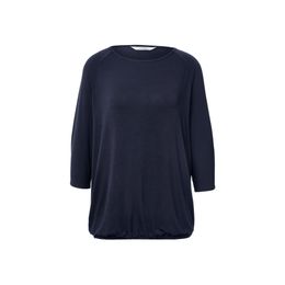 Tchibo - Shirt mit Fledermaus&auml;rmeln - Damen - Gr. XL - dunkelblau