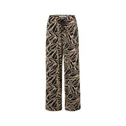 Tchibo - Bedruckte Palazzohose - Damen - Gr. XL - schwarz/print