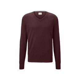 Tchibo - Pullover mit V-Ausschnitt - Herren - Gr. XXL - bordeaux