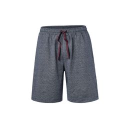 Tchibo - Jersey-Schlafshorts - Herren - Gr. M - dunkelblau/gestreift