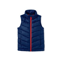 Tchibo - Steppweste mit recyceltem Material - M&auml;dchen - Gr. 122/128 - dunkelblau