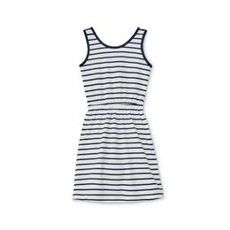 Tchibo - Jersey-Tr&auml;gerkleid - M&auml;dchen - Gr. 158/164 - dunkelblau/gestreift