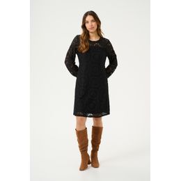 Cream Kleid Feminine Pitch Blac