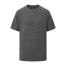 Lonsdale - T-Shirt f&uuml;r Herren (Schwarze Melange)