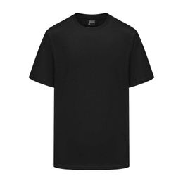 Lonsdale - "Tech" T-Shirt f&uuml;r Herren, Polyester (Schwarz)