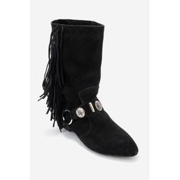Selora Leder Schnalle Western Boot