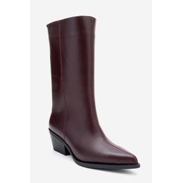 Juana Leder Spitzschuh Stiefel (Damen)