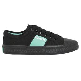 Bench - "Vicky" Sneaker f&uuml;r Damen, Canvas (Schwarz)