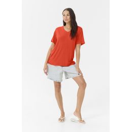 Kaffe T-shirt Regular fit Grenadine orange
