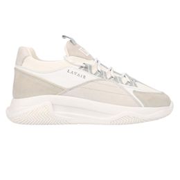 Lavair - "Creator" Verkleidet Sneaker f&uuml;r Herren, Nappaleder (Wei&szlig;)
