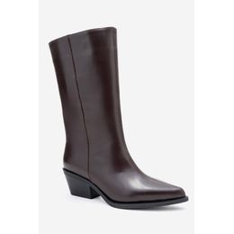 Juana Leder Spitzschuh Stiefel (Damen)