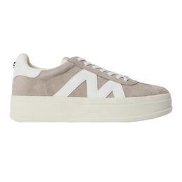 Steve Madden - "Opponent" Sneaker f&uuml;r Damen, Leder (Grau)