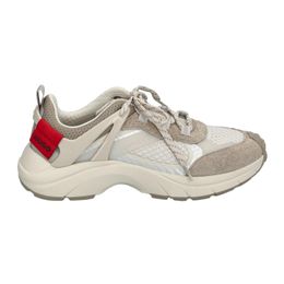 Hugo - Sneaker f&uuml;r Damen, niedrig geschnitten (Mittelbeige)