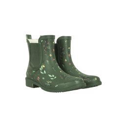 Mountain Warehouse - Damen Gummistiefel, Blumen, Gummi (Khakigr&uuml;n)