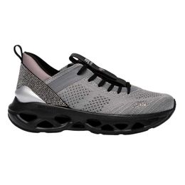 Steve Madden - "Surge" Sneaker f&uuml;r Damen, Netzmaterial (Dunkelgrau)