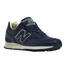 New Balance - "576" Sneaker f&uuml;r Damen, Leder, Niedrig geschnitten (Flugkapit&auml;nblau)