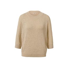 Tchibo - Sommerlicher Strickpullover aus B&auml;ndchengarn - Damen - Gr. L - braun