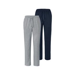 Tchibo - 2 Pyjamahosen - Herren - Gr. XXL - dunkelblau