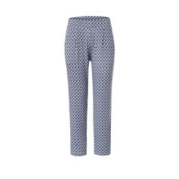 Tchibo - Bedruckte Jerseyhose - Damen - Gr. M - wei&szlig;/print